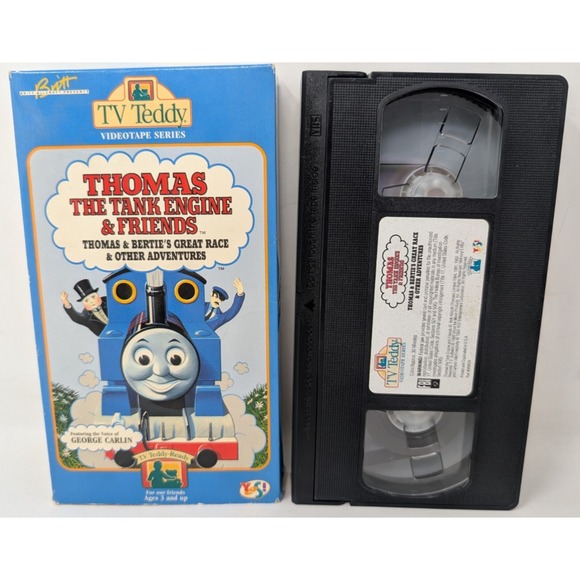 Media | Thomas The Tank Engine Vhs Tape Berties Great Race Teddy Tv ...